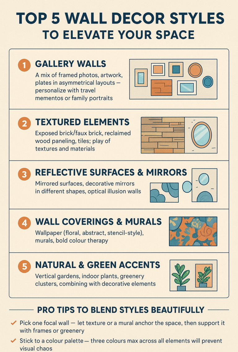 Best Wall Decor Ideas for a Stylish Home Makeover in 2026