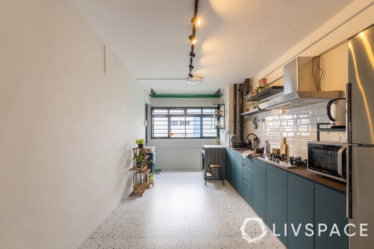 How The Kitchen in This 3 Room HDB Got A Beautiful Makeover