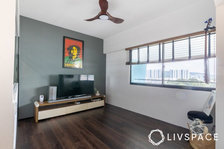 A 4-Room Resale HDB Transformed Into a Charming Boho Bachelor Pad